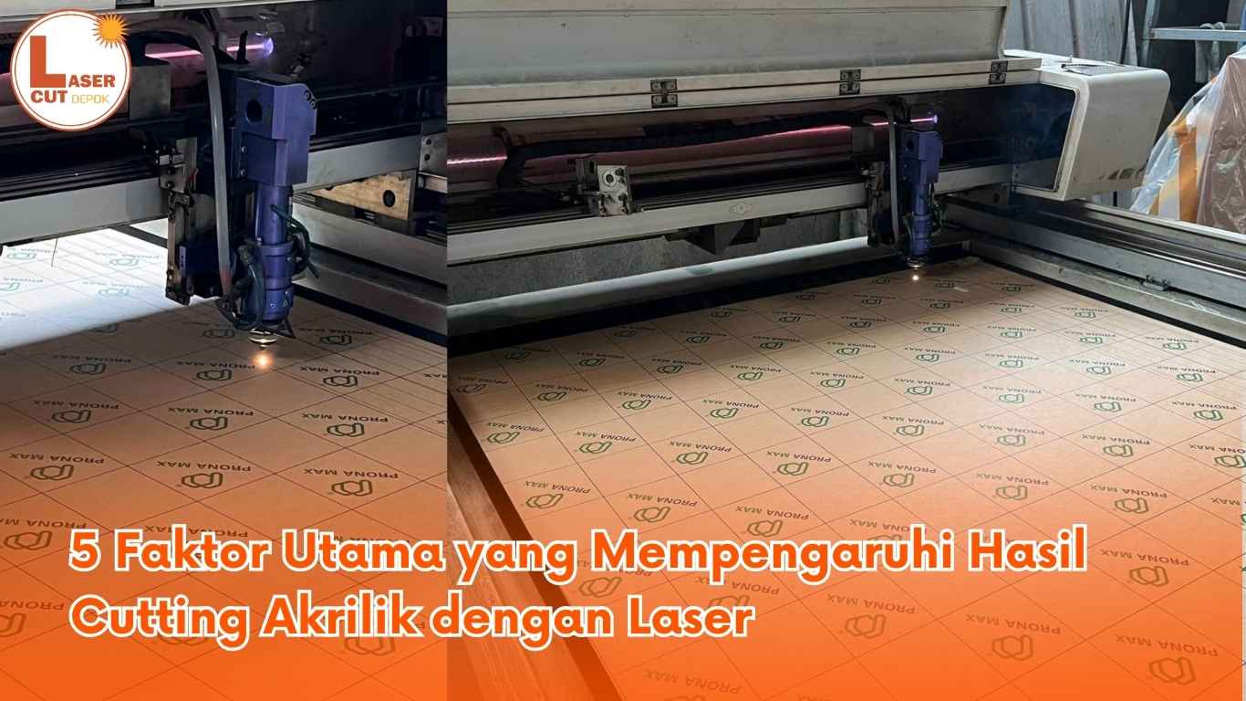 5 Faktor Utama yang Mempengaruhi Hasil Cutting Akrilik dengan Laser